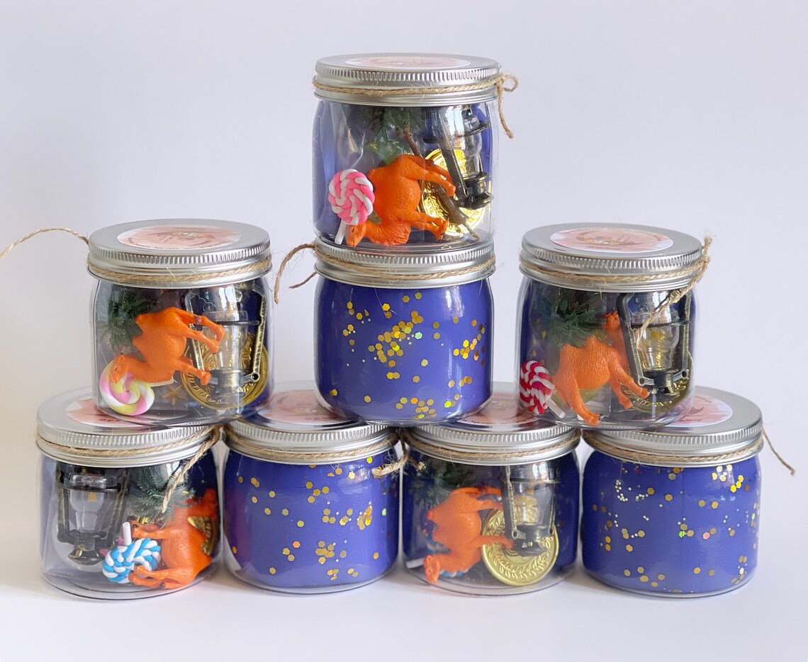 Ramadan Playdough Jars Eid Playdough Kit Eid Kids Gif Ramadan Sensory ...