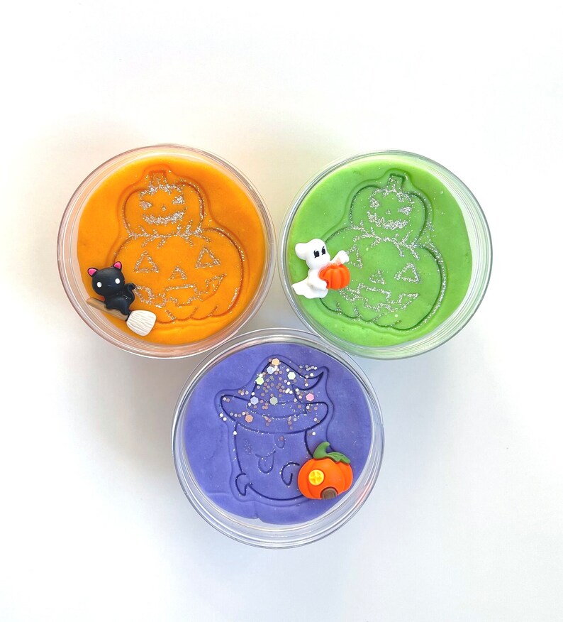 Halloween Playdough, Halloween Gifts for Kids, Halloween Sensory ...