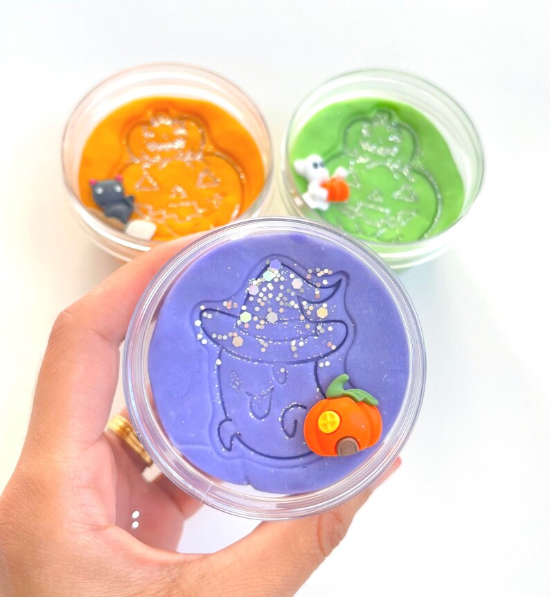 Halloween Playdough, Halloween Gifts for Kids, Halloween Sensory ...