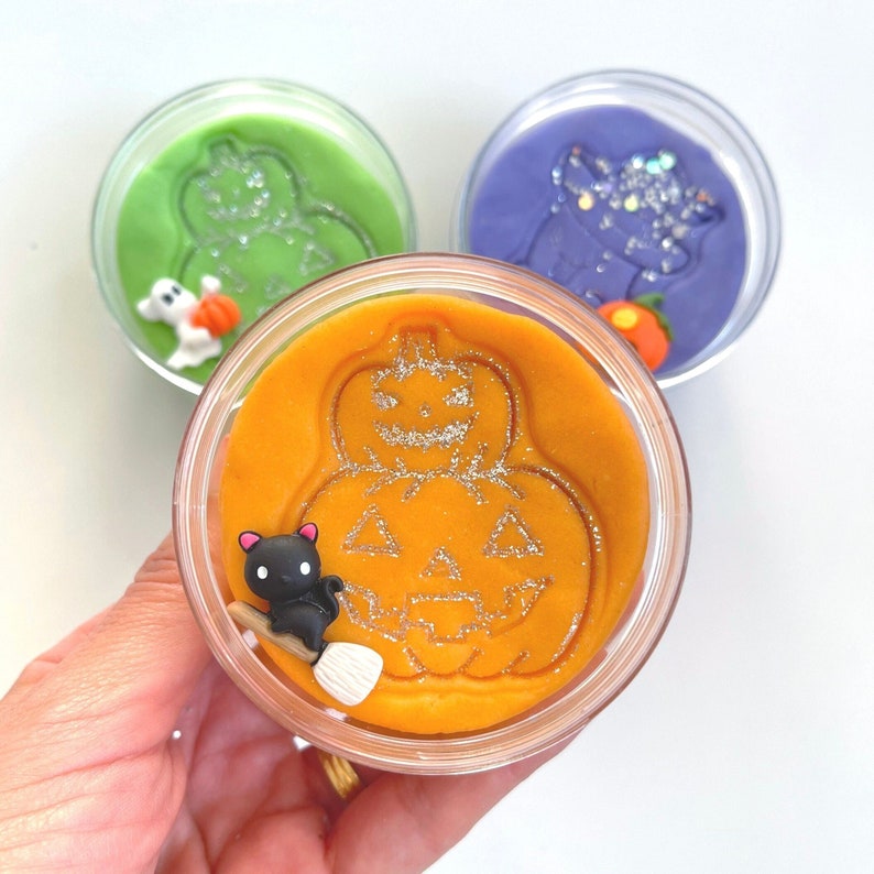 Halloween Playdough, Halloween Gifts for Kids, Halloween Sensory ...