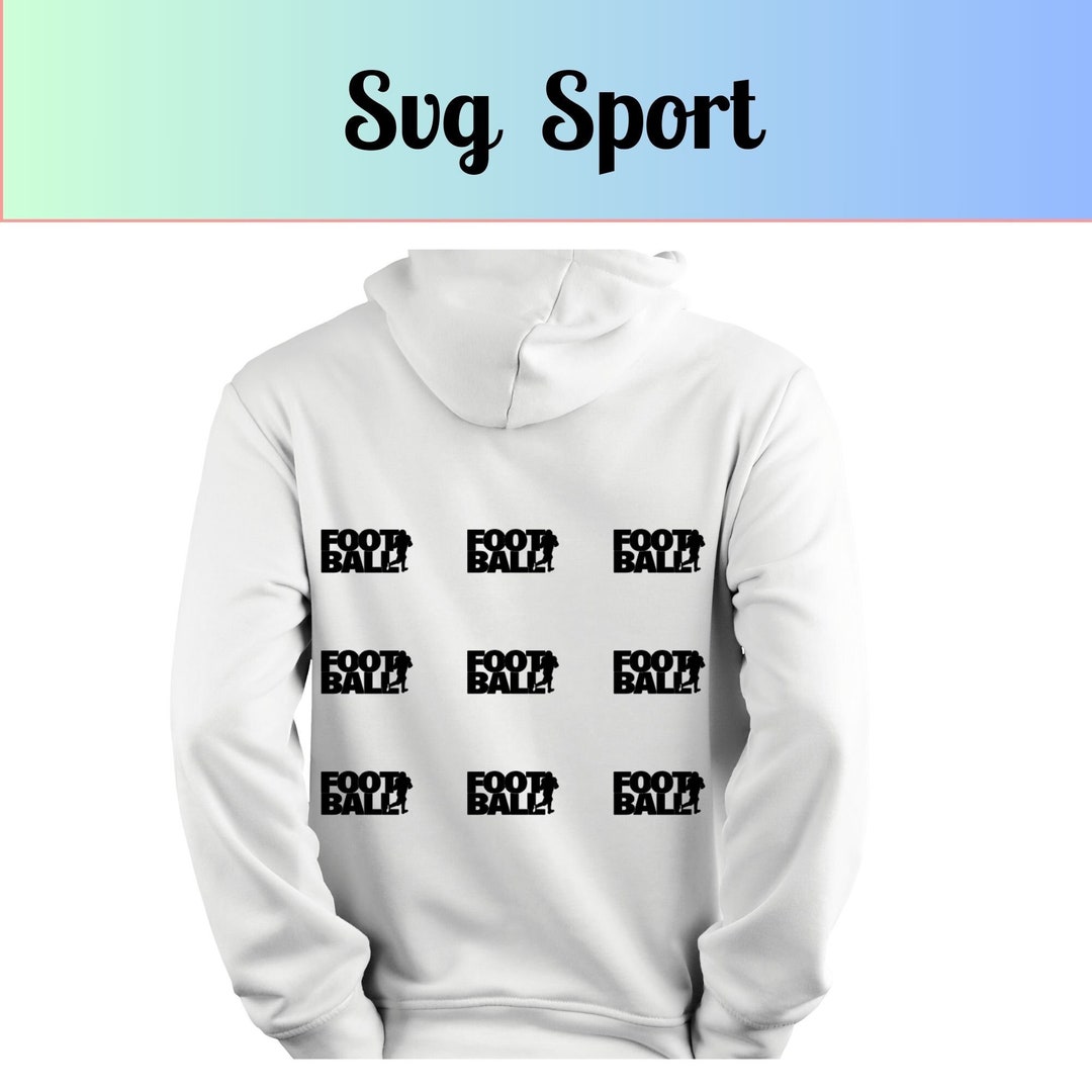 Football SVG File,football Cut File for Cricut, Football Team Shirt ...