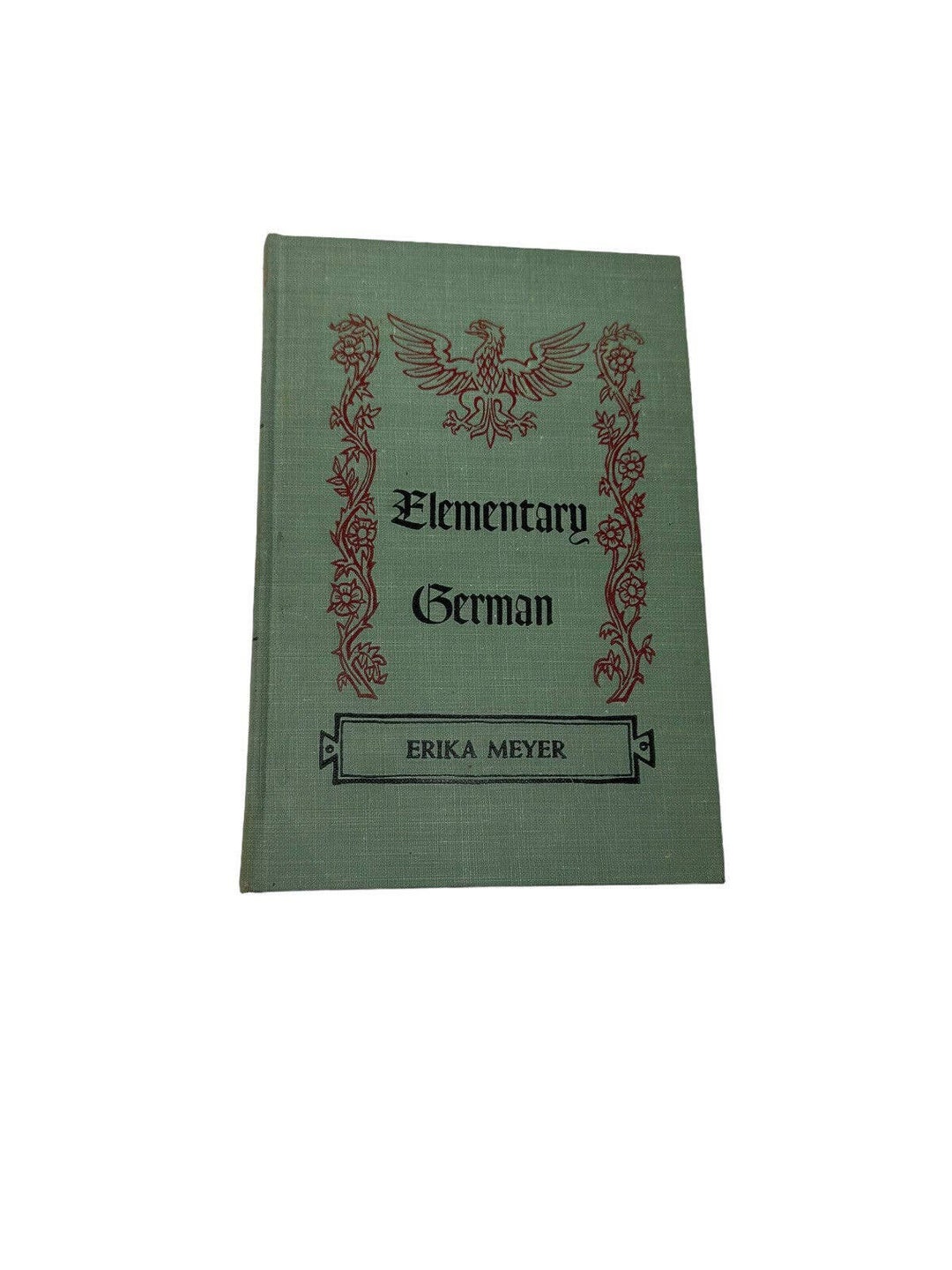 Elementary German Vintage Book 1954 Erika Meyer Decorated - Etsy