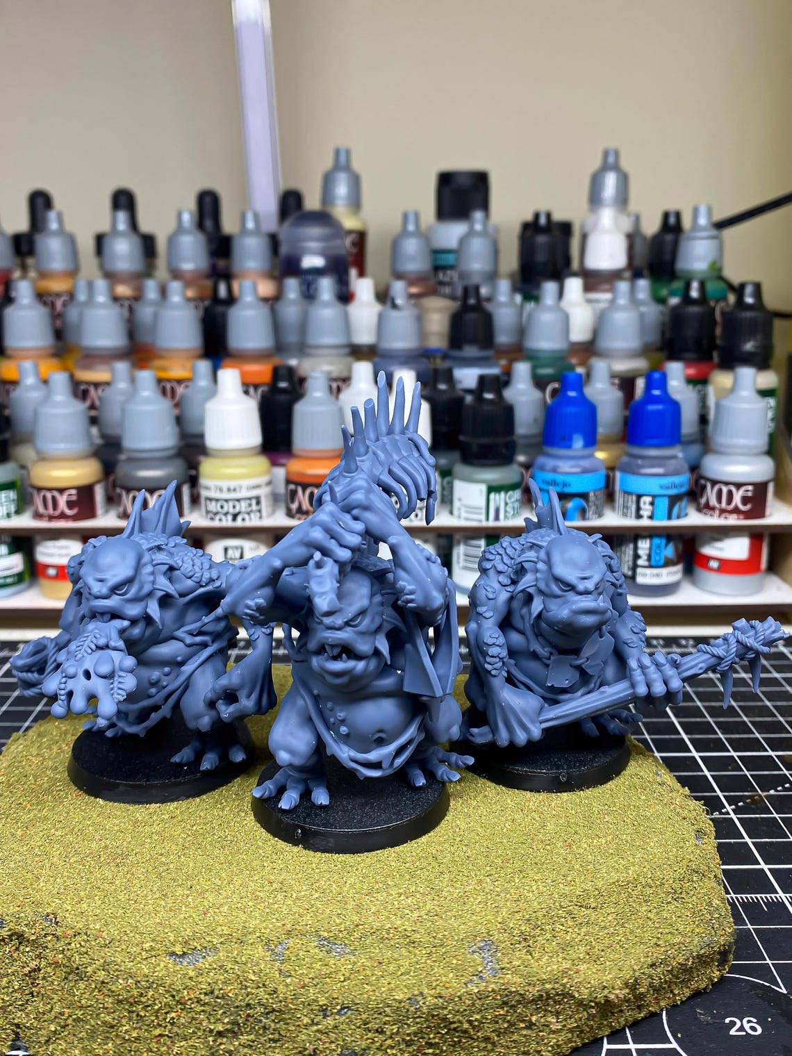 Swamp Trolls Miniature - in 12K - by Highlands Miniatures - Etsy