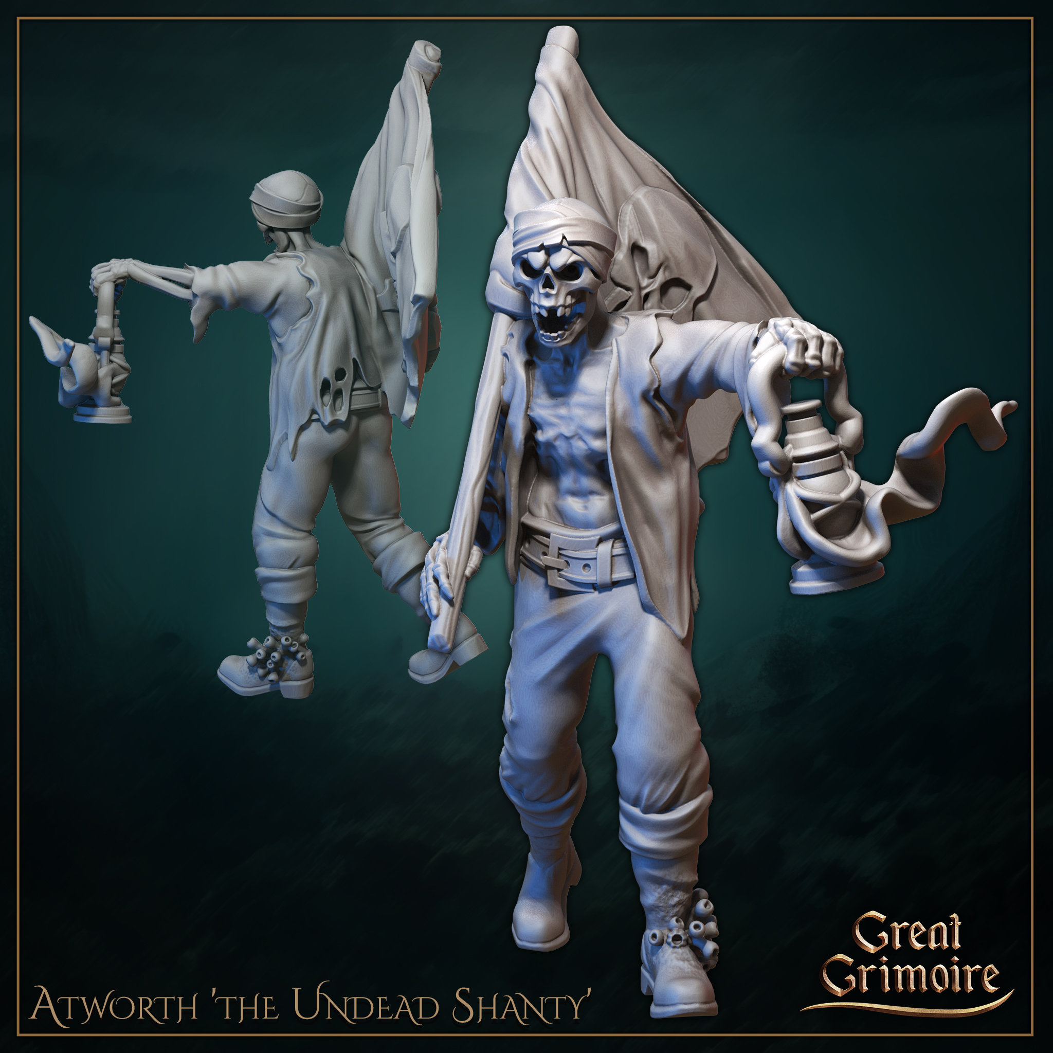 Undead Horde Pack - 6model Pack - in 8k - by Great Grimoire - Etsy