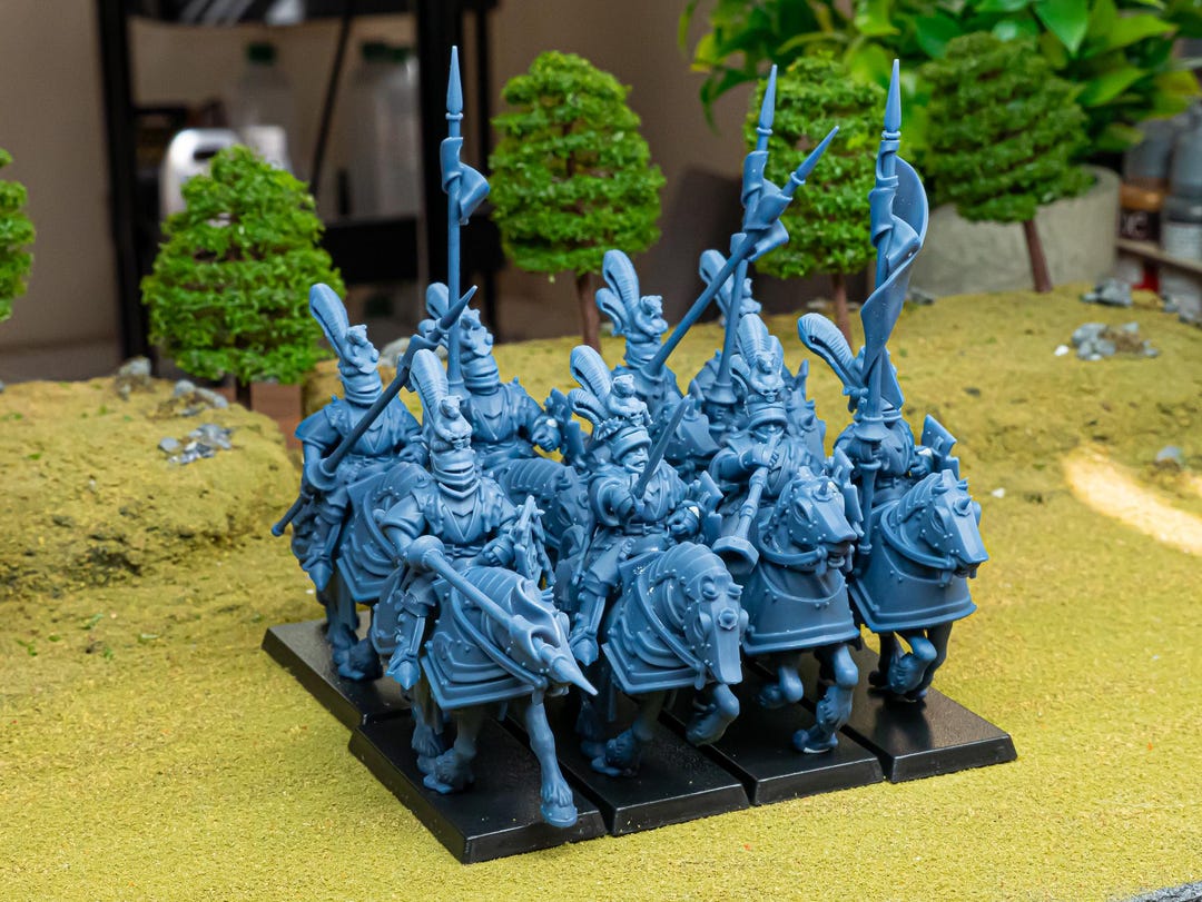 Sunland Fierce Claw Knights - in 12k- by Highlands Miniatures - Etsy