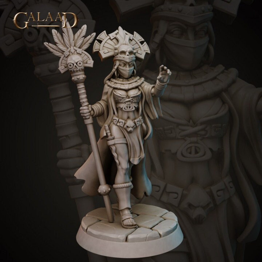 3 Female Aztec Bundle - in 8k - by Galaad - Etsy