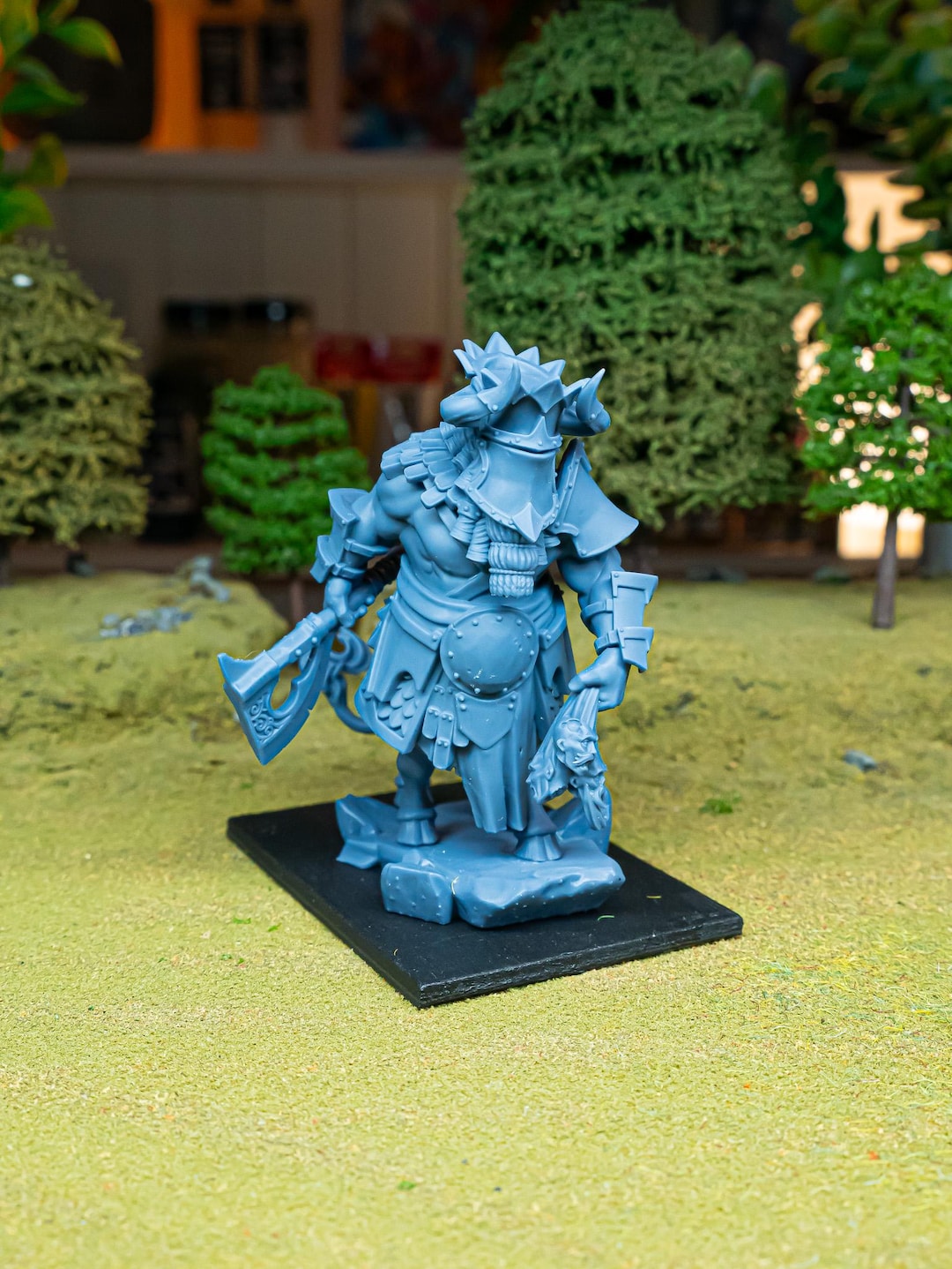 Kusarikku, Great Marduk Minotaur - in 12k- by Highlands Miniatures - Etsy
