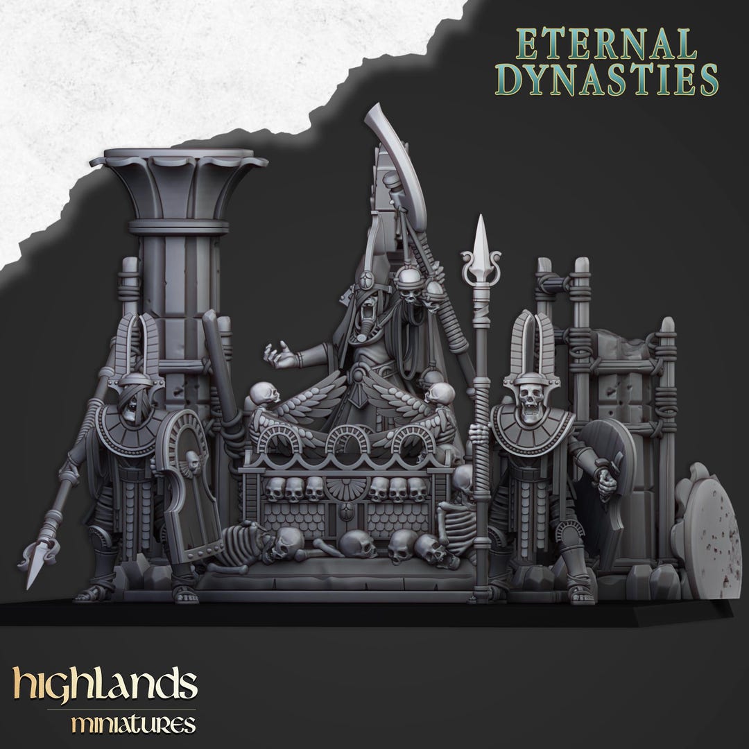 Pharaoh Funeral Ship - in 12k- by Highlands Miniatures - Etsy