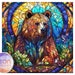 Stained Glass, Stained Glass Bear, Stained Glass Art, Stained Glass ...