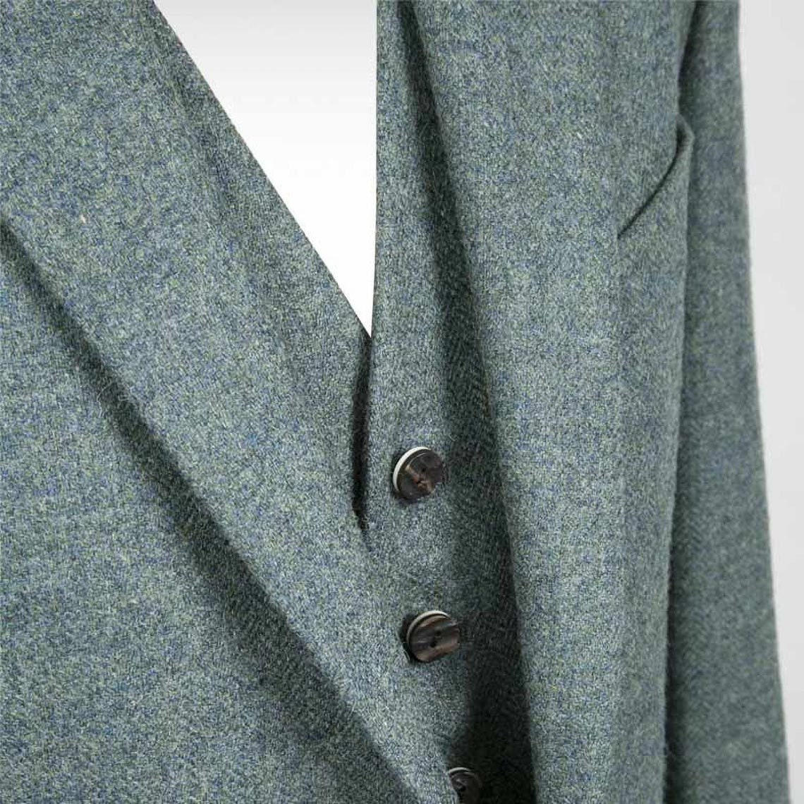 Schotse mannen Lovat Green Crail Argyll Kilt jas en vest Schotse ...