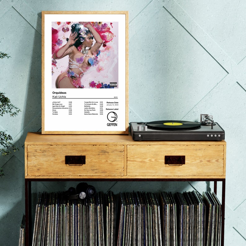 ORQUÍDEAS Kali Uchis Poster Kali Uchis Poster Reggaeton Poster - Etsy