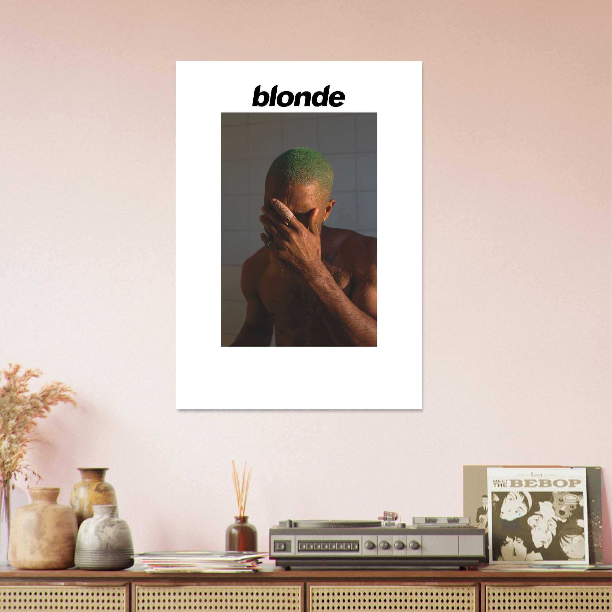 Frank Ocean Blonde Poster Album Cover Frank Ocean Blonde Print Frank