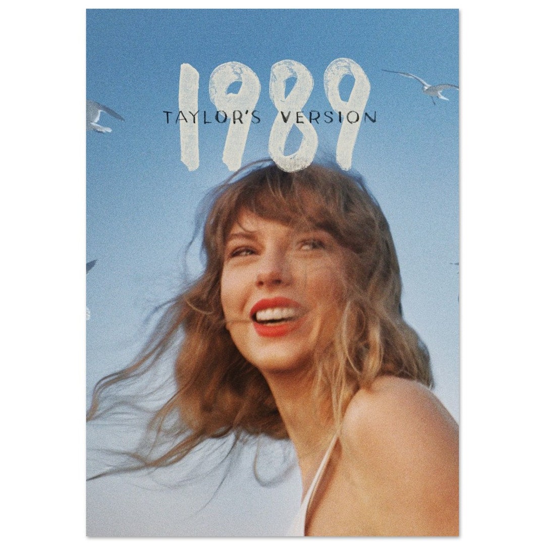 Taylor Swift 1989 taylor's Version Poster Taylor Swift Poster Swiftie ...