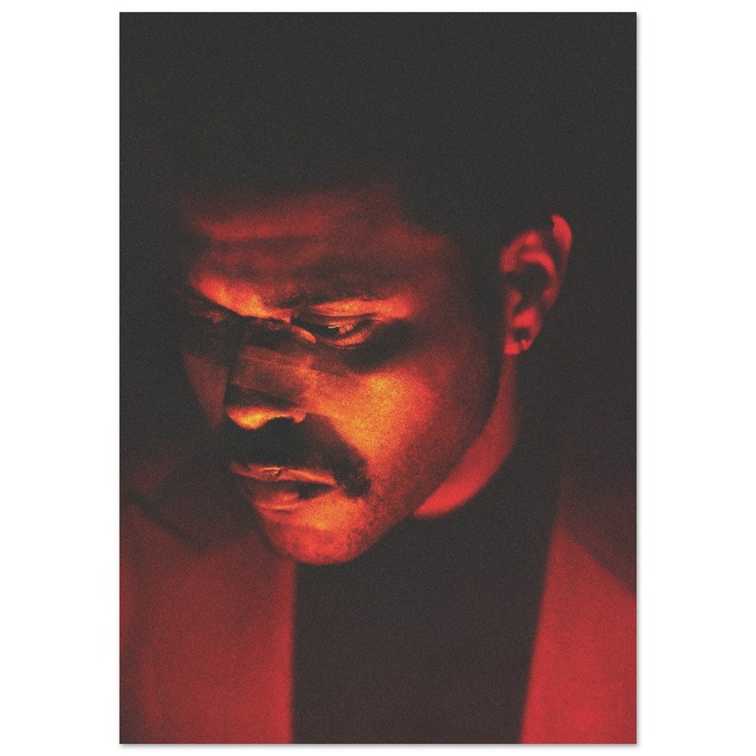 The Weeknd After Hours Rare Poster the Weeknd Poster After - Etsy