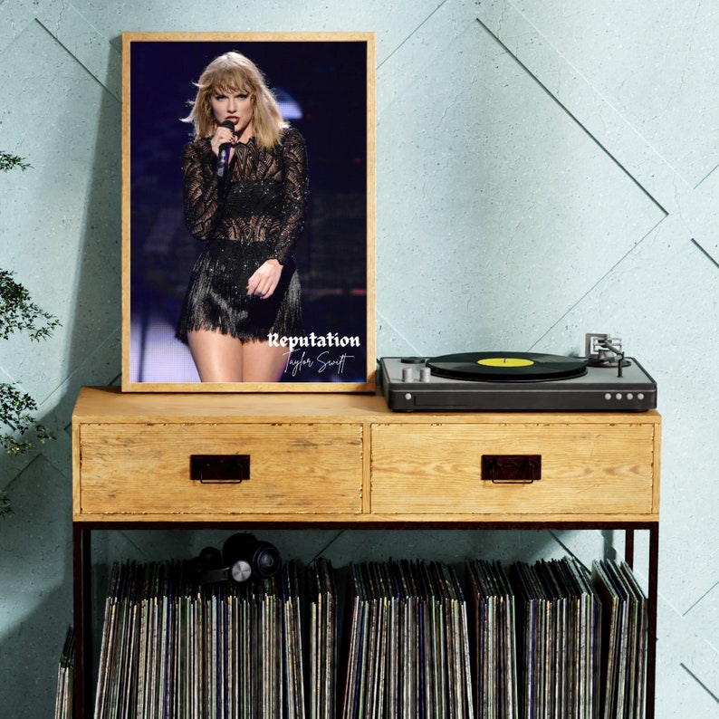 Reputation Album Cover Poster Taylor Swift Poster Music Lover Gift ...