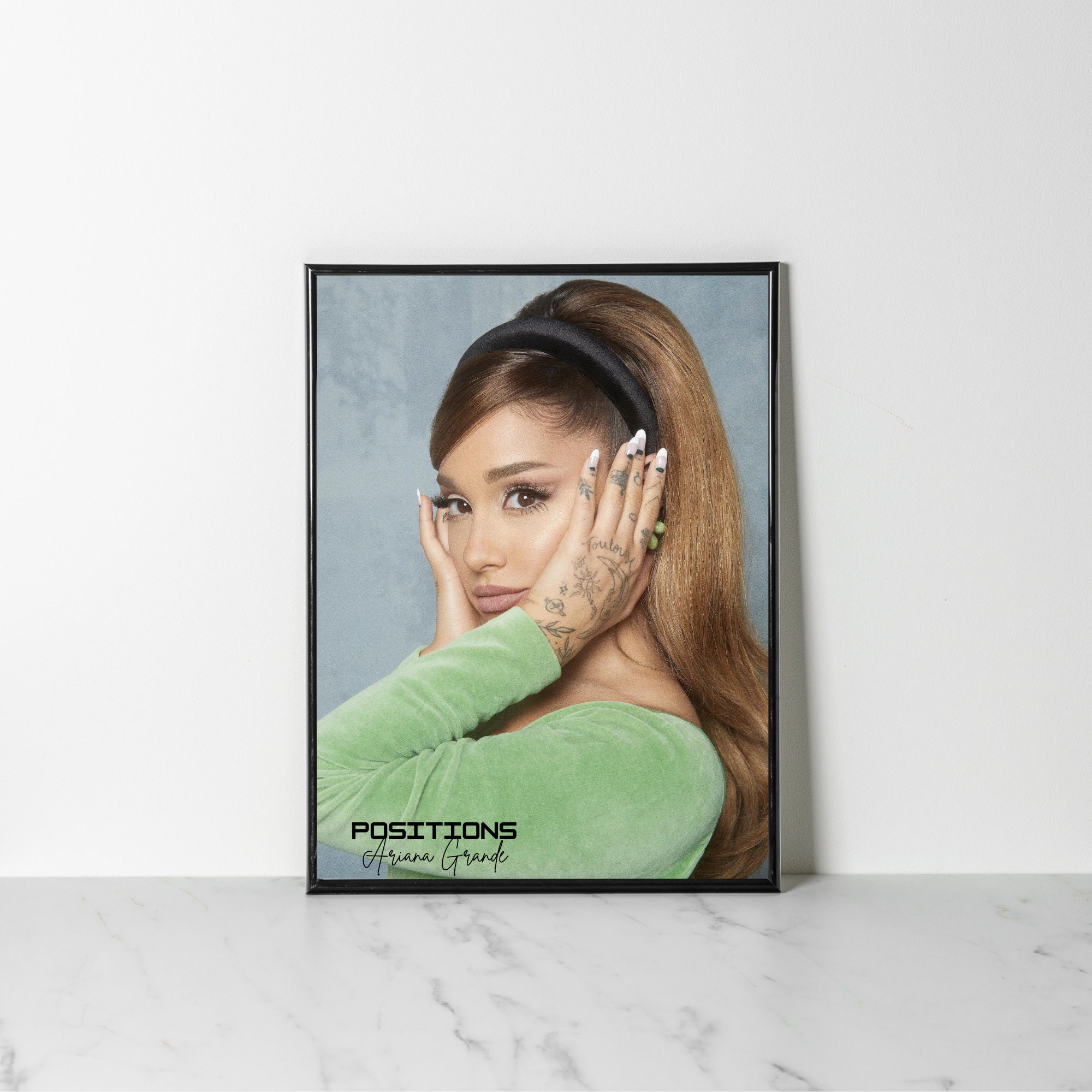 Positions Album Cover Poster Ariana Grande Poster college Dorm Decor ...