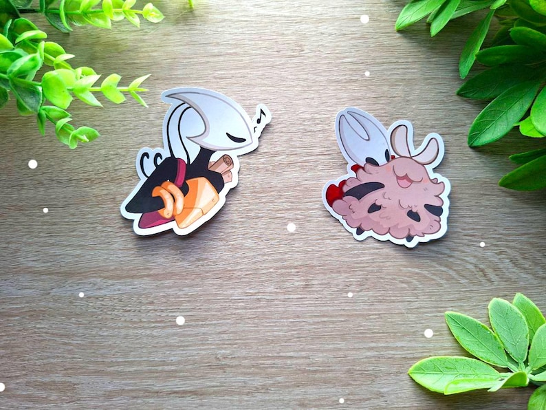 Silksong Sticker Pack, Hollow Knight Silksong, Hornet, Sherma, Shakra ...