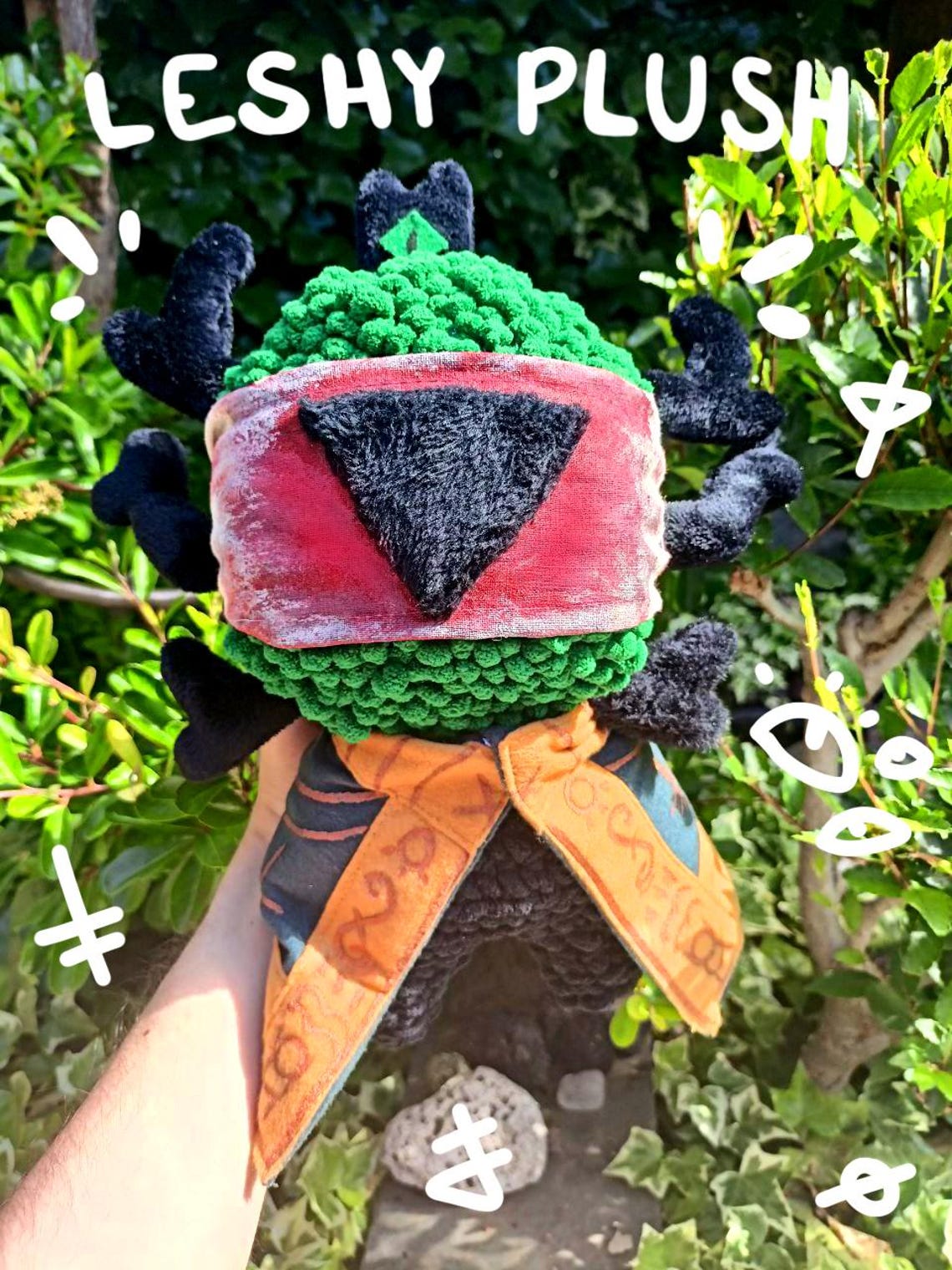 Leshy Plush Hand Made, Cult of the Lamb COTL, Leshy Follower - Etsy