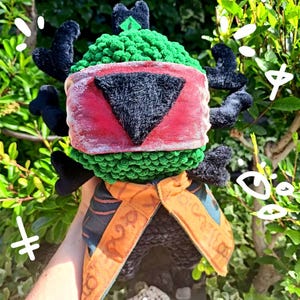 Leshy Plush Hand Made, Cult of the Lamb (COTL), Leshy Follower - Etsy
