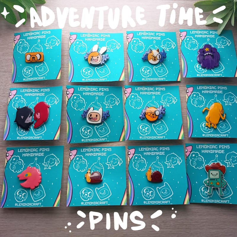 Adventure Time Pin - Etsy