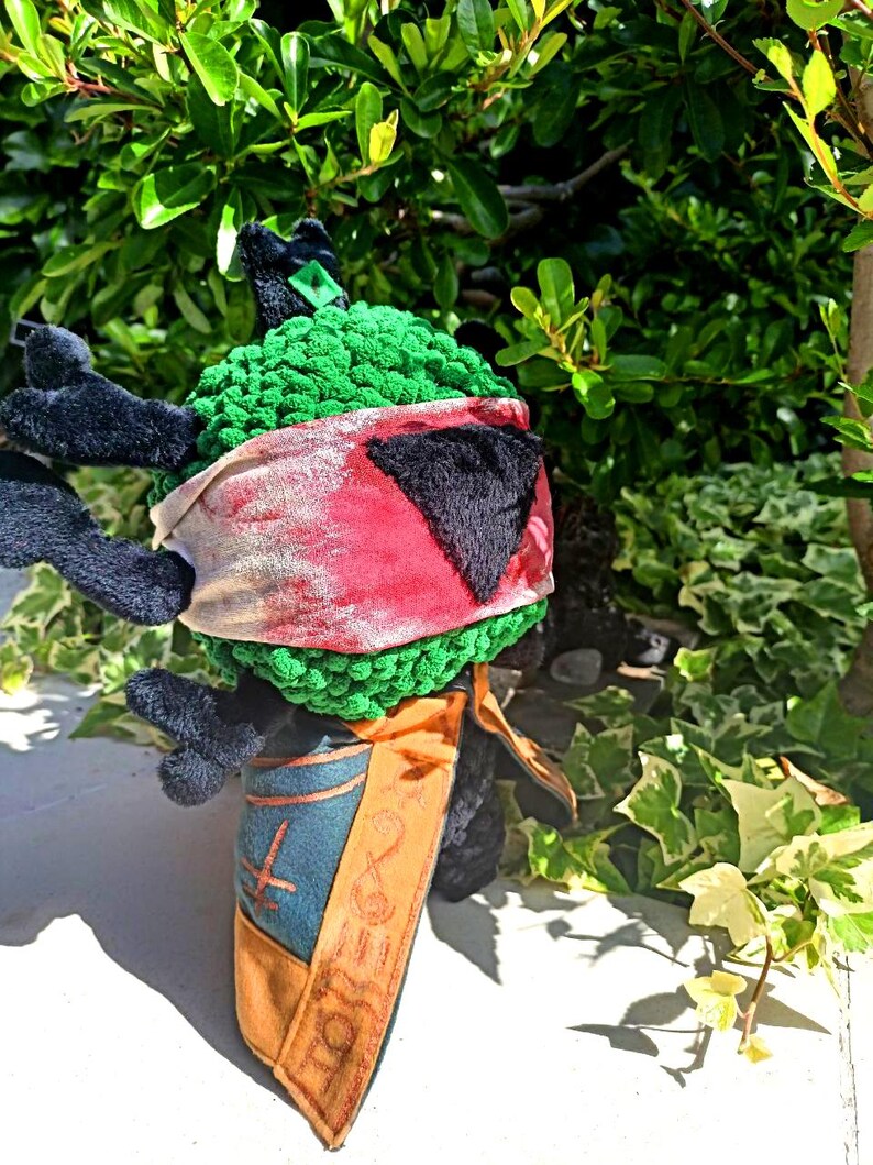 Leshy Plush Hand Made, Cult of the Lamb COTL, Leshy Follower - Etsy