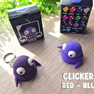 3D Printed REPO Keychain, R.E.P.O. Gamer, Gift, Clicker, Clickies ...