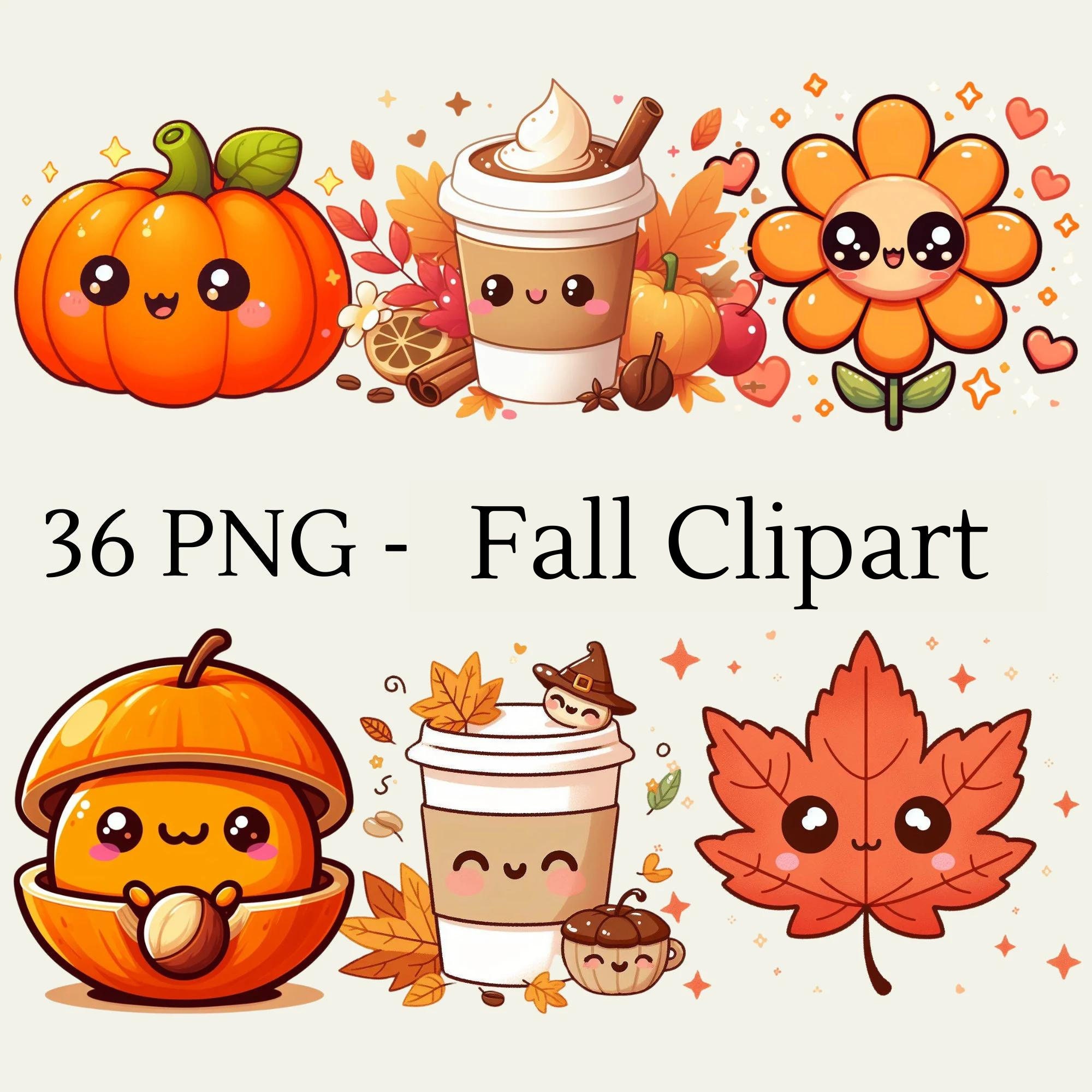 Kawaii Cute Plants PNG Bundle - Etsy