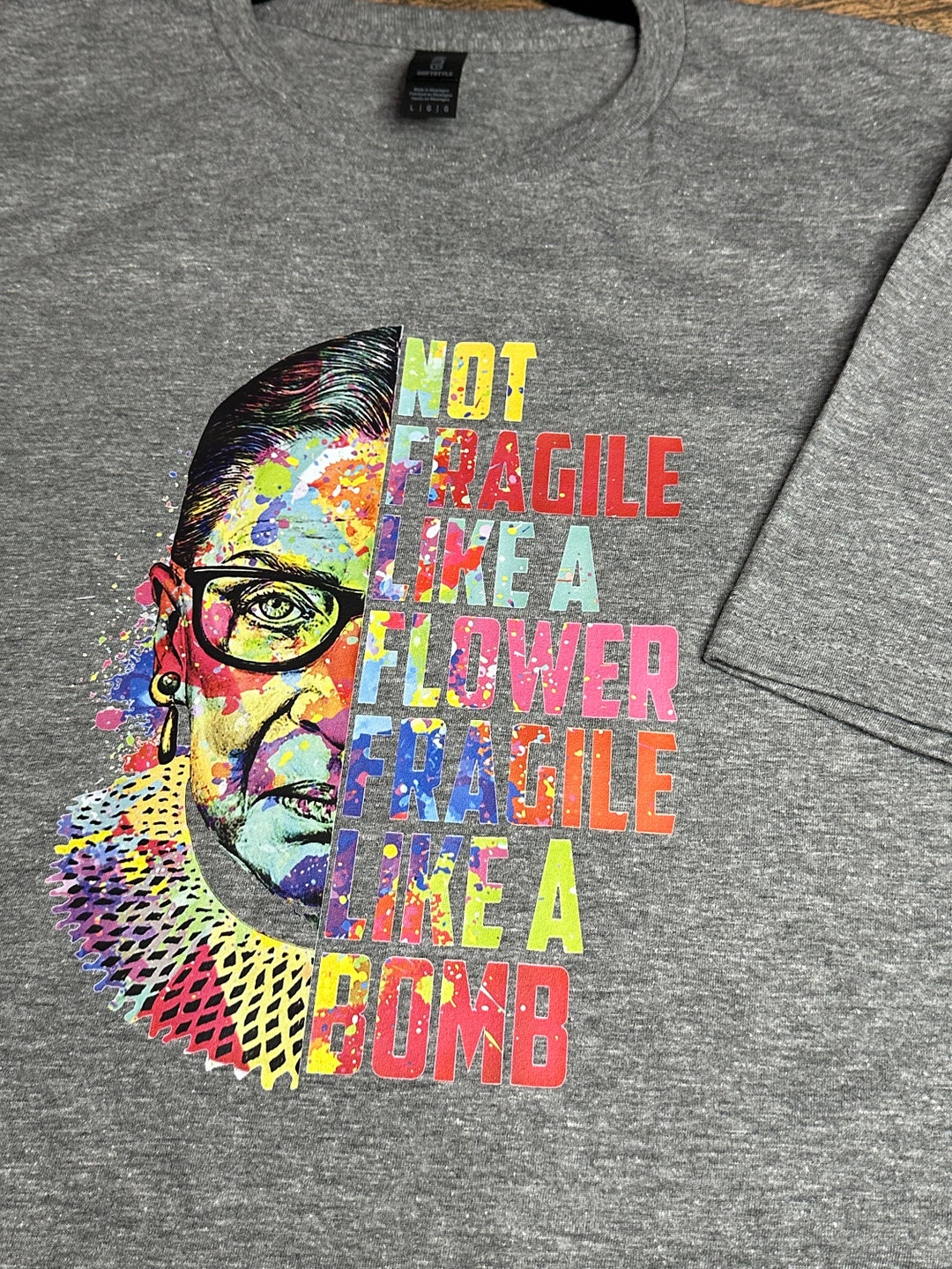 RBG Fragile Like a Bomb - Etsy
