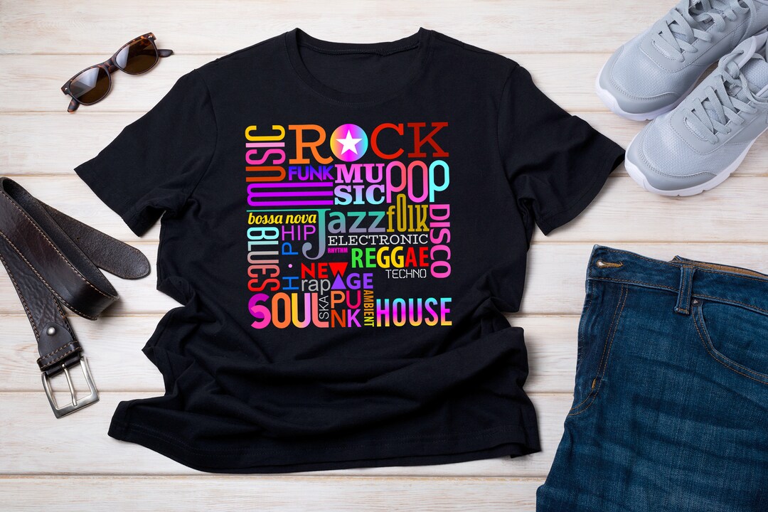 Jouer de la musique svg, musique funk svg, sans musique svg, rock svg ...