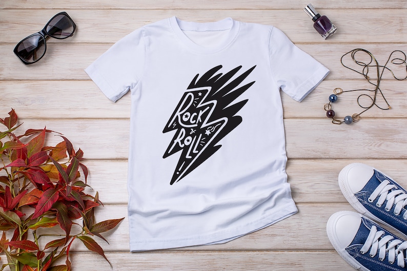 Rock and Roll Svg, Rock N' Roll Svg, Rock on Svg, Rock Out Svg ...