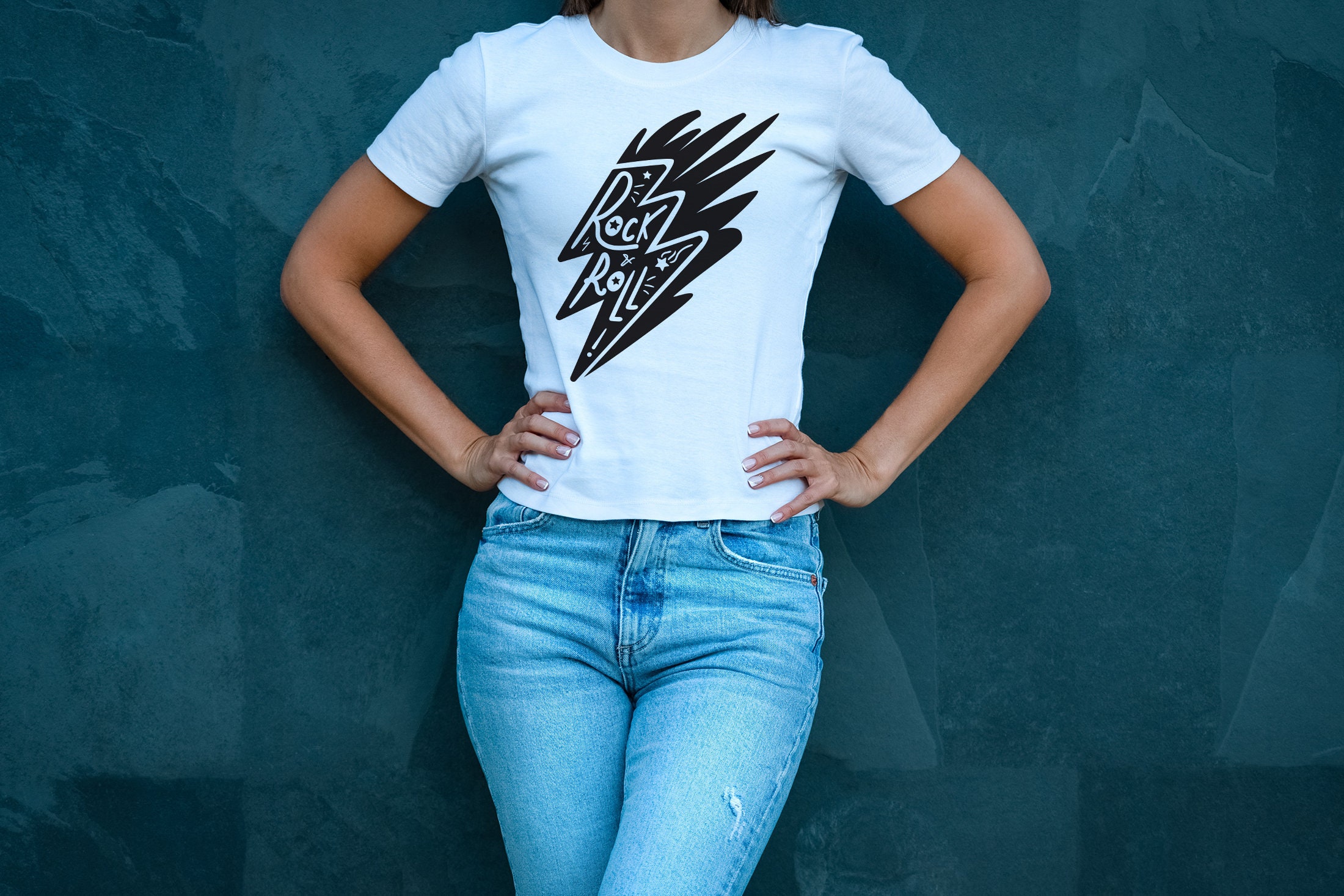 Rock and Roll Svg, Rock N' Roll Svg, Rock on Svg, Rock Out Svg ...