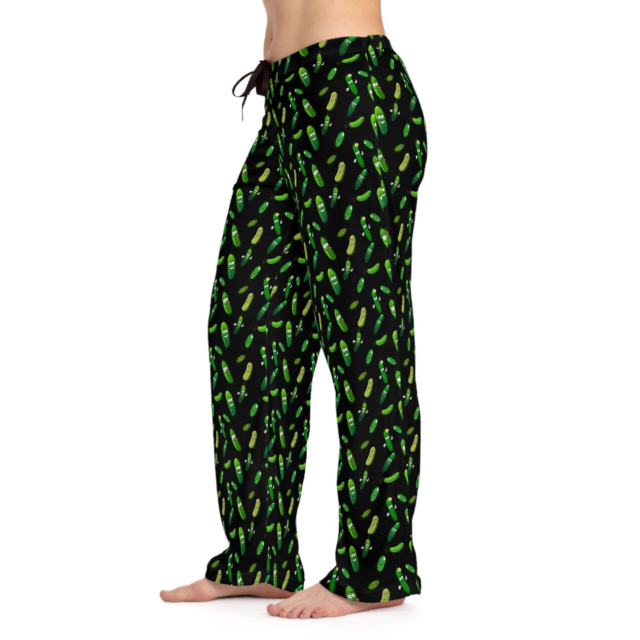 Pickle Party PJ Bottoms: Fun and Comfy Sleepwear, Women's Pajama Pants ...