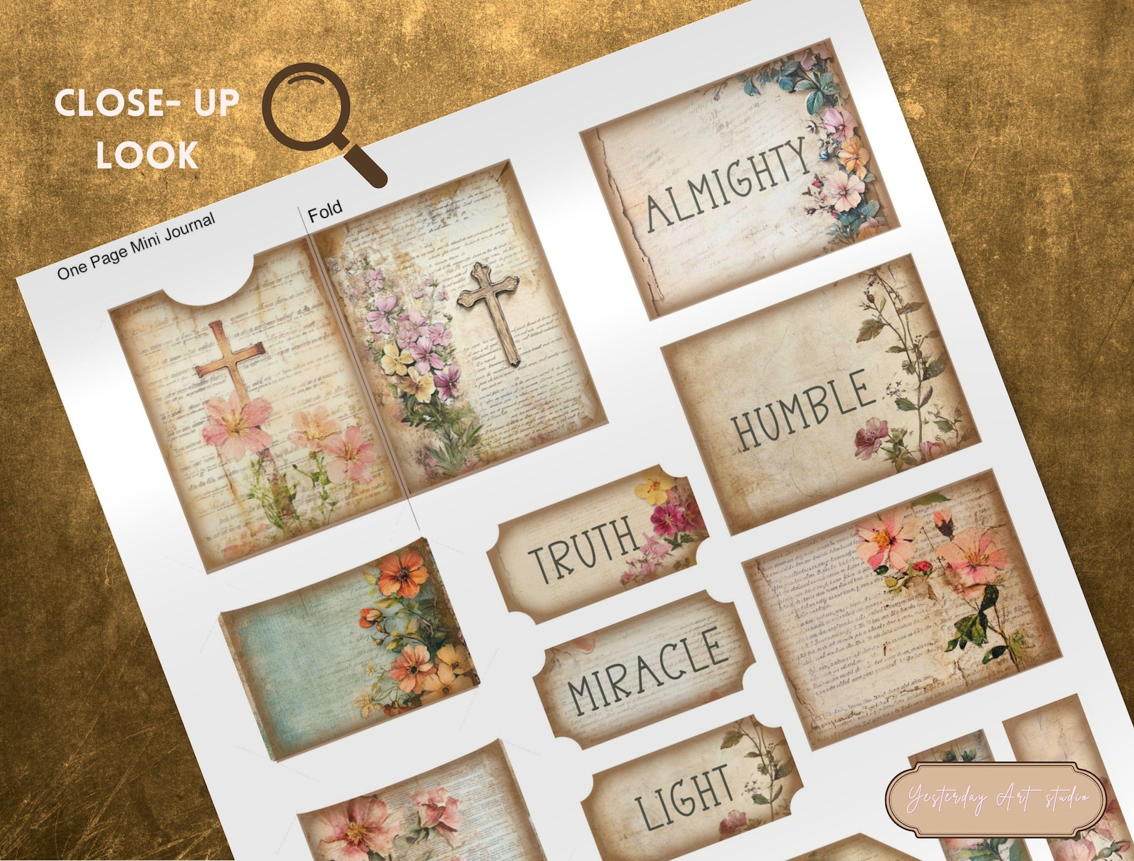 Prayer Journal Kit BUNDLE Devotional Journal Faith Scripture Christian ...