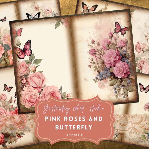 Butterfly Journal - Etsy