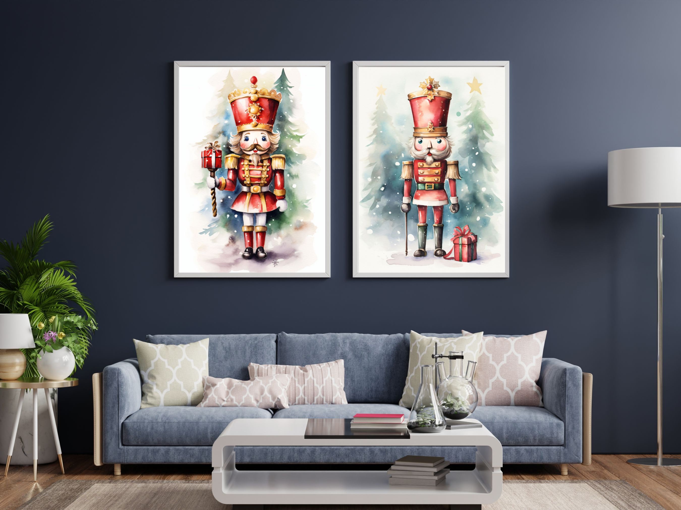 Nutcracker Printable Wall Art Christmas Decor Printable Christmas Wall ...