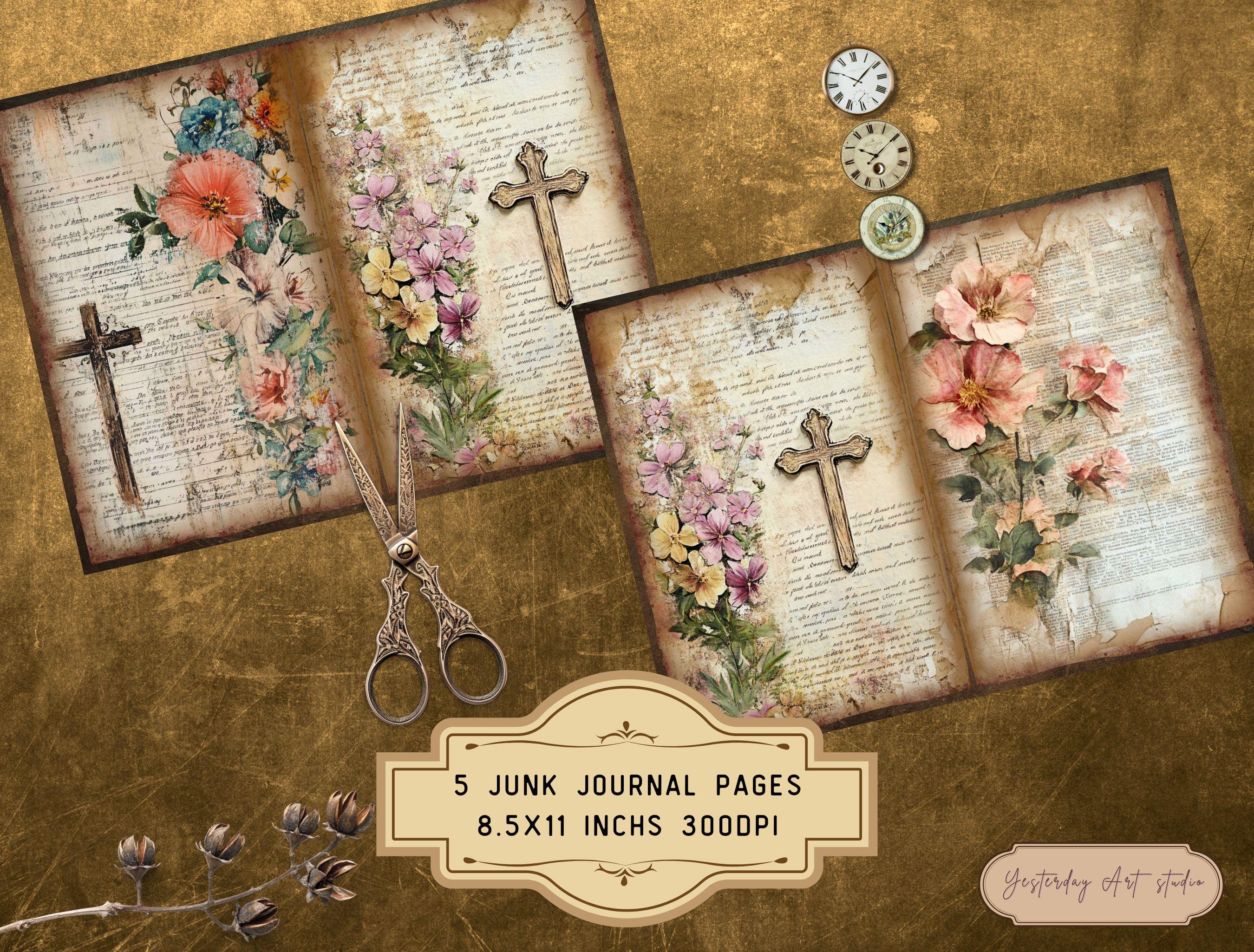 Prayer Journal Kit Devotional Journal Faith Scripture Christian Junk ...