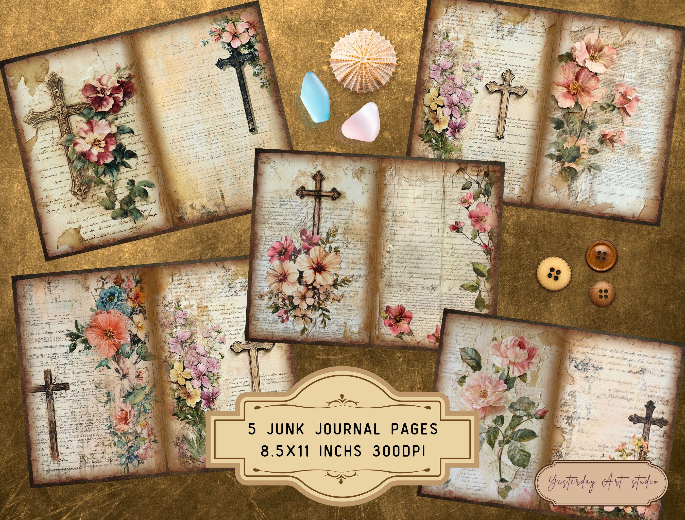 Prayer Journal Kit Devotional Journal Faith Scripture Christian Junk ...