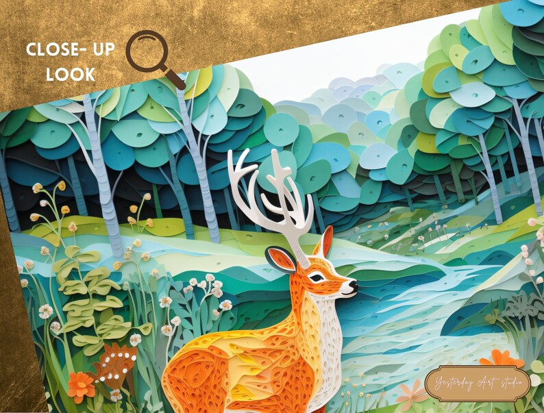 Paper Landscape Junk Journal Pages Ephemera Digital Scrapbook Paper Kit ...