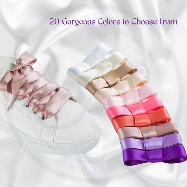 Ribbon Shoelaces - Etsy