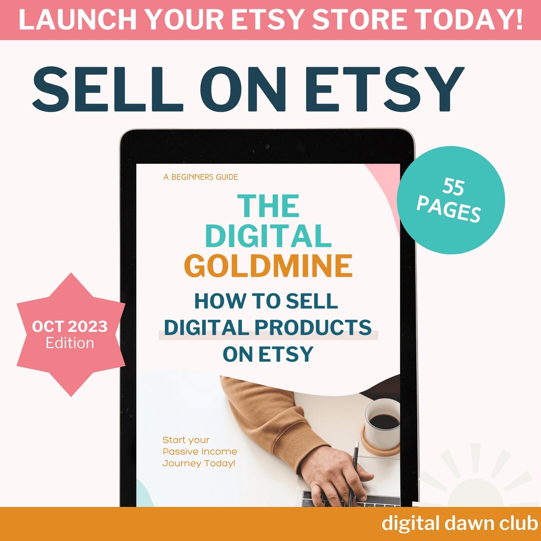 How to Sell on Etsy, Beginners Guide to Selling Digital Products Online ...