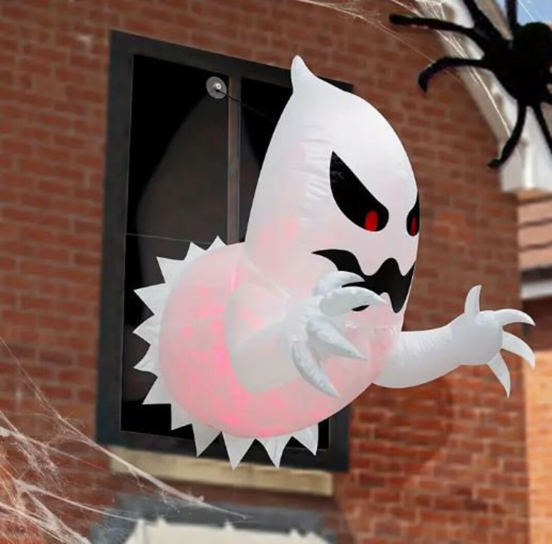 Ghost Window Halloween Decor - Etsy