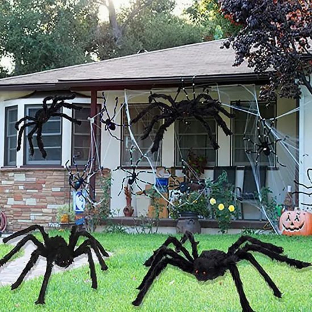 Giant Spider Halloween Decor - Etsy