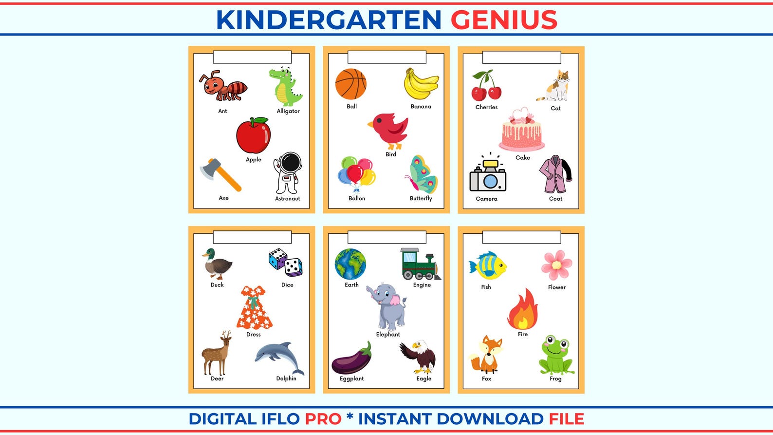 Kindergarten Genius: 4000+ Kids Activities Bundle With PLR (PDF) - Etsy