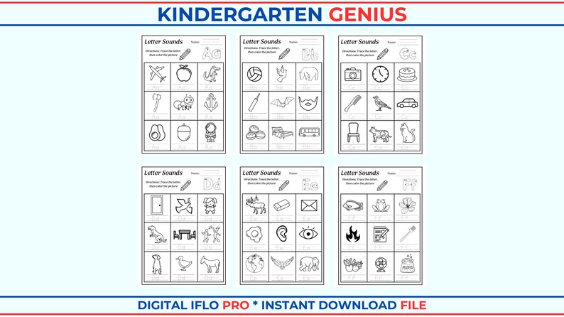 Kindergarten Genius: 4000+ Kids Activities Bundle With PLR (PDF) - Etsy