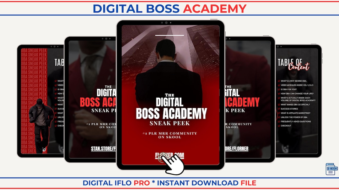 Digital Boss Academy Sneak Peek Ebook: Affiliate Marketing Starter (PDF ...
