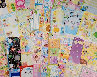 55-piece Kawaii Puppy/wanwanwanco Themed Loose Memo Sheet Grab Bag All Vintage/rare/htf Japanese ...