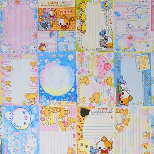 20-piece ULTRA Rare Vintage Loose Memo Sheet Grab Bag Featuring Awawa-chan Kamio Japan, Q-lia ...