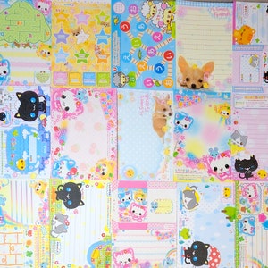 20-piece ULTRA Rare Vintage Loose Memo Sheet Grab Bag Featuring Awawa-chan Kamio Japan, Q-lia ...