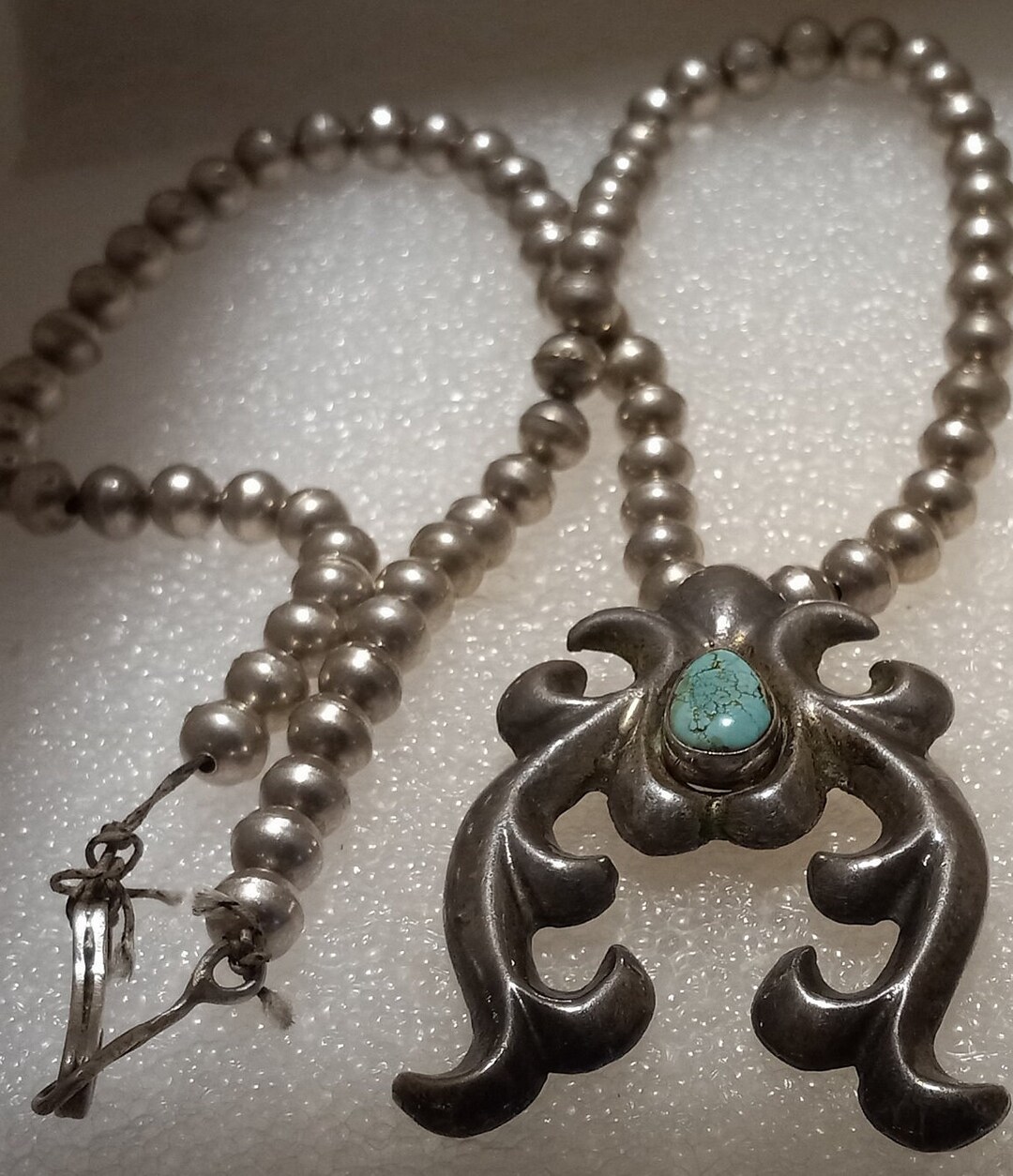 Old Hand Made Sand Cast Beads Neck - Etsy