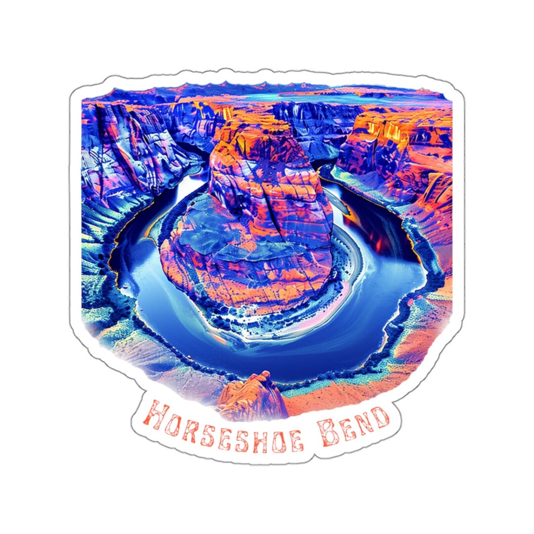 Arizona Horseshoe Bend (orange) - Etsy